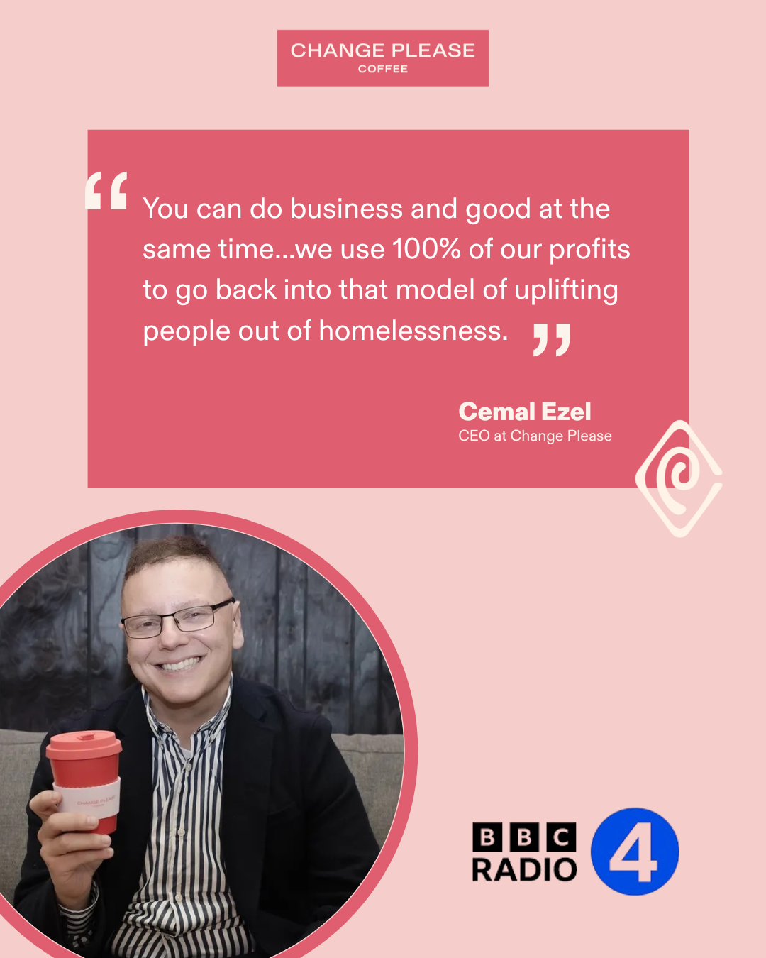Coffee with a Cause: A Brew Monday on BBC Radio 4 – Change Please